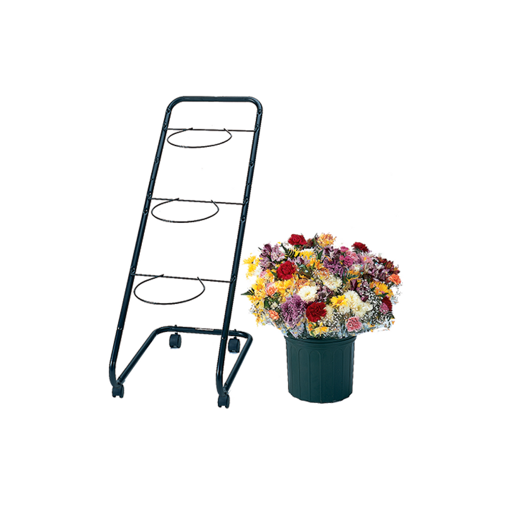 Mobile Grower Shipper Bucket Displays – Floral Merchandising Systems